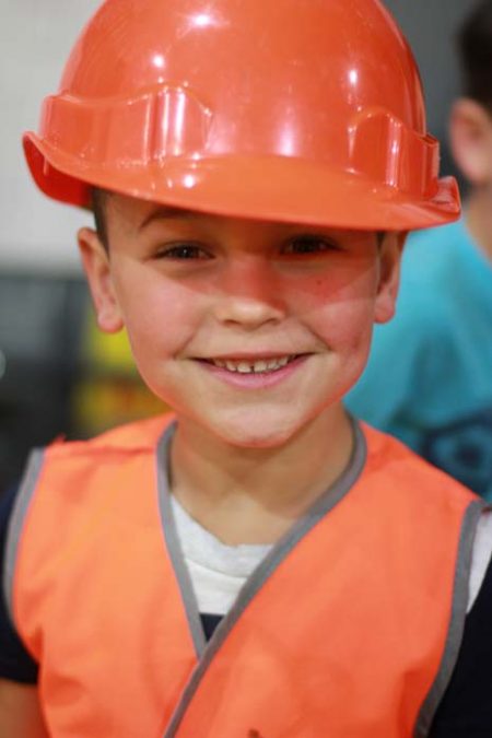 Mini tradies fun at Kidztown Party Venues - Peninsula Kids