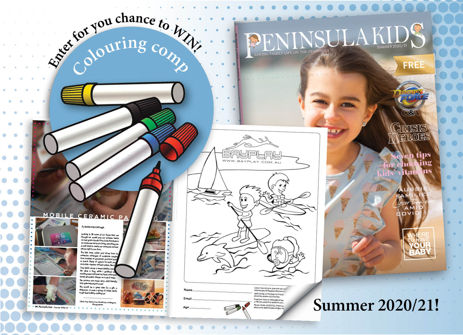 Colouring Competition - Iluka Retreat & Bayplay - Ended - Peninsula Kids