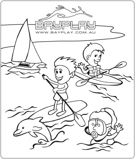 Colouring Competition - Iluka Retreat & Bayplay - Ended - Peninsula Kids