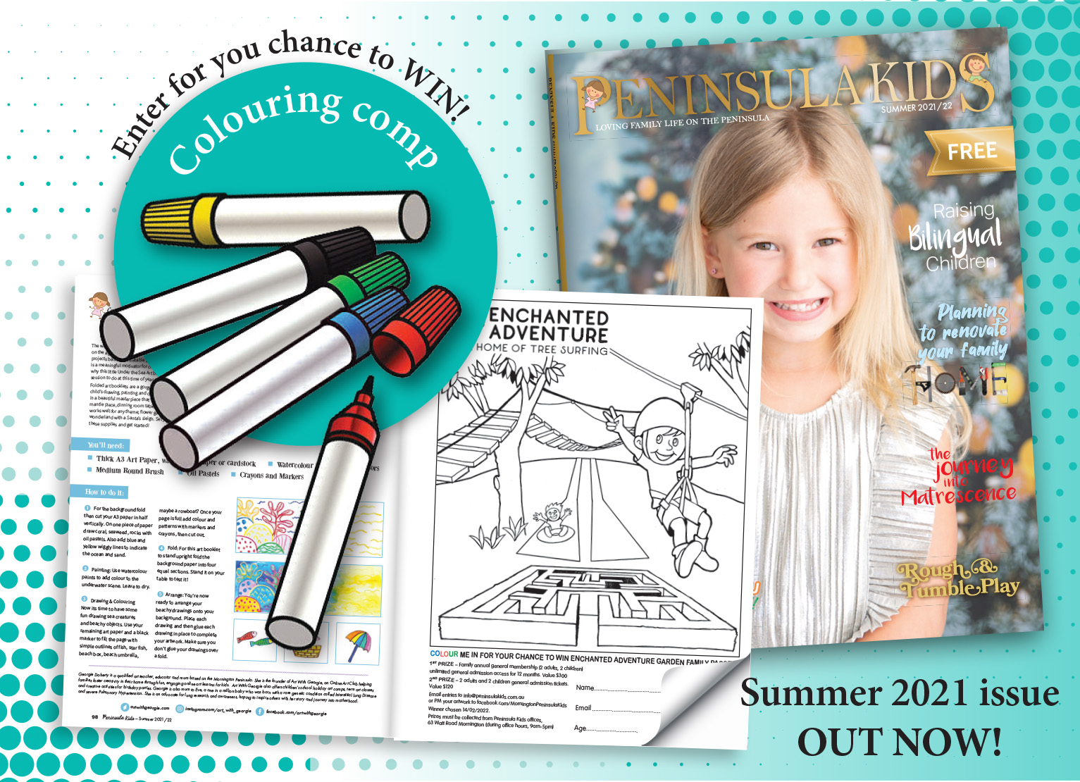Summer 2021/22 colouring competition - Ended - Peninsula Kids
