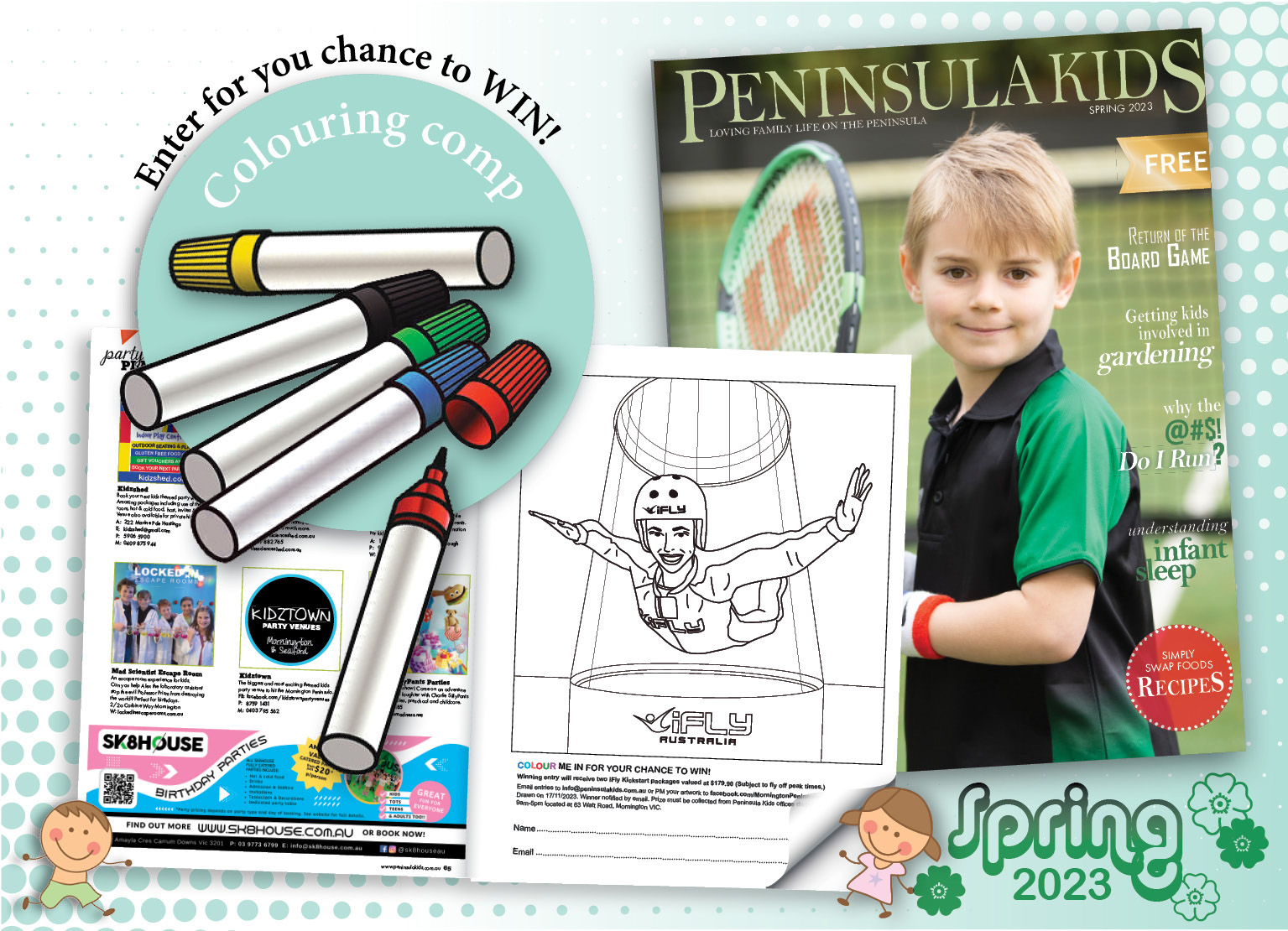 Spring 2023 colouring competition - Ended - Peninsula Kids
