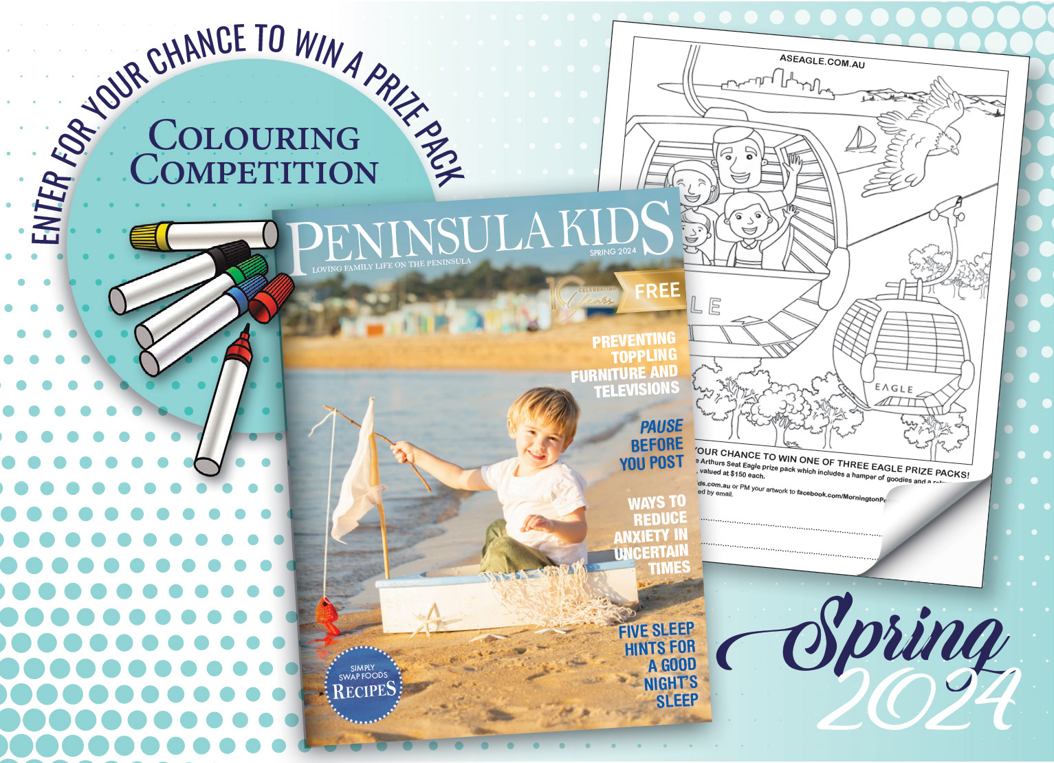 SPRING 2024 colouring competition - Peninsula Kids